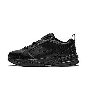 Nike Mens AIR Monarch IV (4E), Black/Black, 8.5