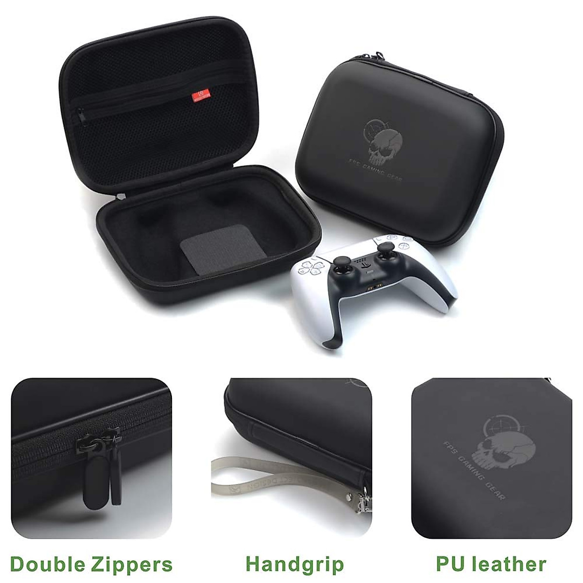 Case Compatible for PS5 Controller,Xbox Series X/S,Switch Pro Game Constroller Carrying Pouch