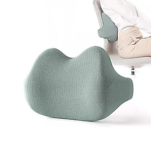 MBETA Lumbar Support Pillow, Multifunctional Waist Supporting pad, Memory Foam Pillow to Relieve Back Pain for Office Chair Armchair Waist Cushion