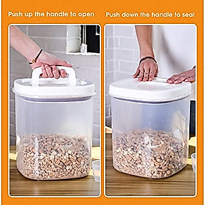 TBMax Extra Large Flour and Sugar Containers with Airtight Lid | Rice Storage Container 20 lbs / 10.5Qt | Plastic Food Storage Bin for Kitchen Pantry Organization and Storage Containers