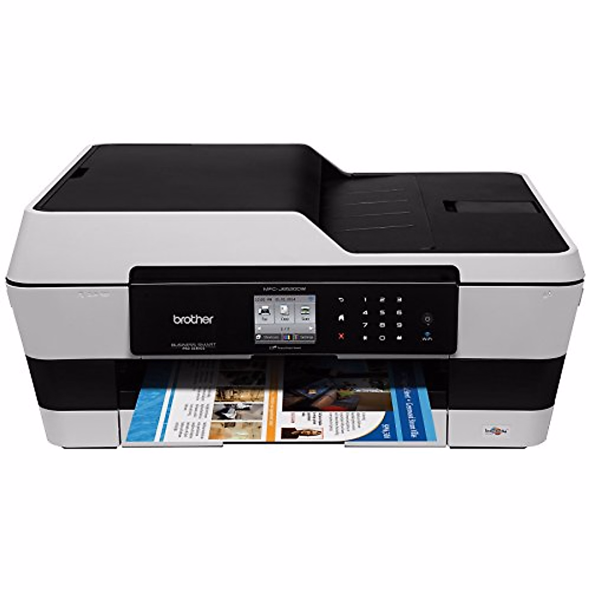 Brother Printer MFC-J6520DW Wireless Color Printer with Scanner, Copier and Fax, Amazon Dash Replenishment Ready