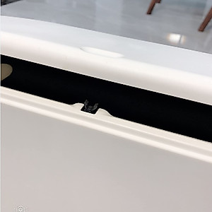 50pcs Latches Push-Type Can for Replacement Bin Lid Trash Self- Clamp Lock Bucket Type Parts Basket Garbage Anti- Universal Fixation Tools Buckle Locking Re Buttons