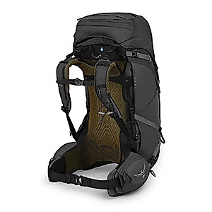 Osprey Atmos AG 50L Men's Backpacking Backpack, Black, Small/Medium