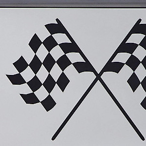 Metal Twin Size Kids Bed with Racer Cart Design ,Go Kart Car Bed for Boys, Twin Bed Frame with Four Wheels and Headboard ,Sturdy Slat System, No Box Spring Needed, Fit for Kids Teens Bedroom,Gunmetal