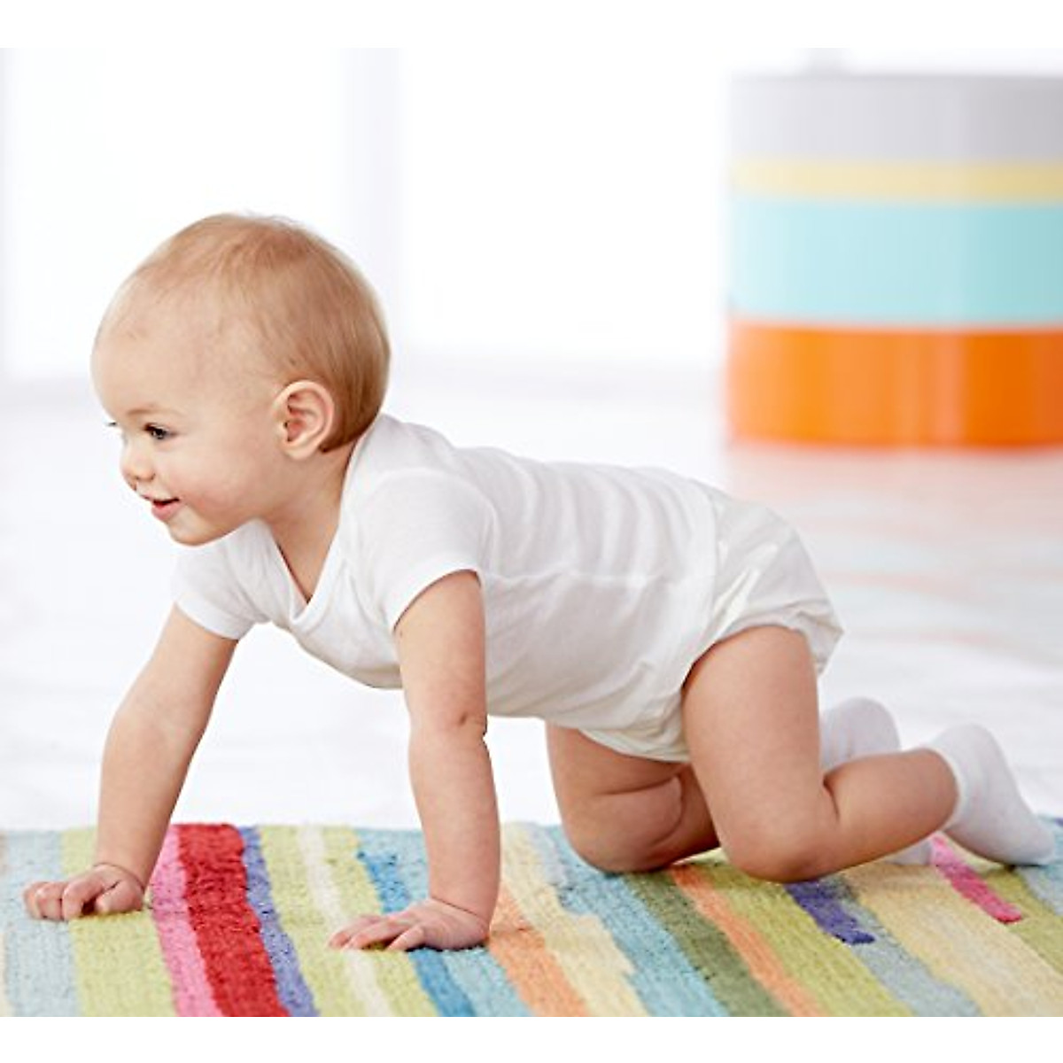 Gerber Baby 2T, White, 2 Count (Pack of 1)