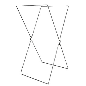 Midwest Gloves & Gear Bag Caddy - Portable Bag Stand for 33 to 39 Gallon Trash Bags, Style 52H8, 2018 Version, 2 Pack, Metal