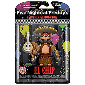 Funko Action Figures: Five Nights at Freddy's Pizza Simulator - El Chip, Multicolor