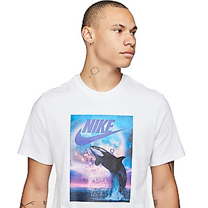 Nike Men's White Sportswear Air Orca T-Shirt - M