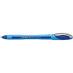 Schneider Slider Memo, Stick, Extrabold, 10 Pack, Blue (STW150203)
