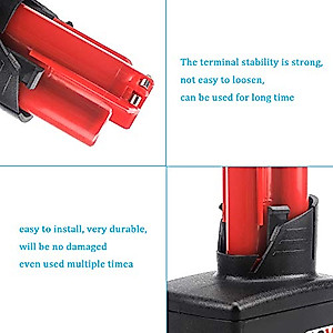 TENMOER 2 Pack 9.0Ah Compatible with Milwaukee M12 Battery Replacement for Milwaukee M12 12V Batteries 48-11-2460