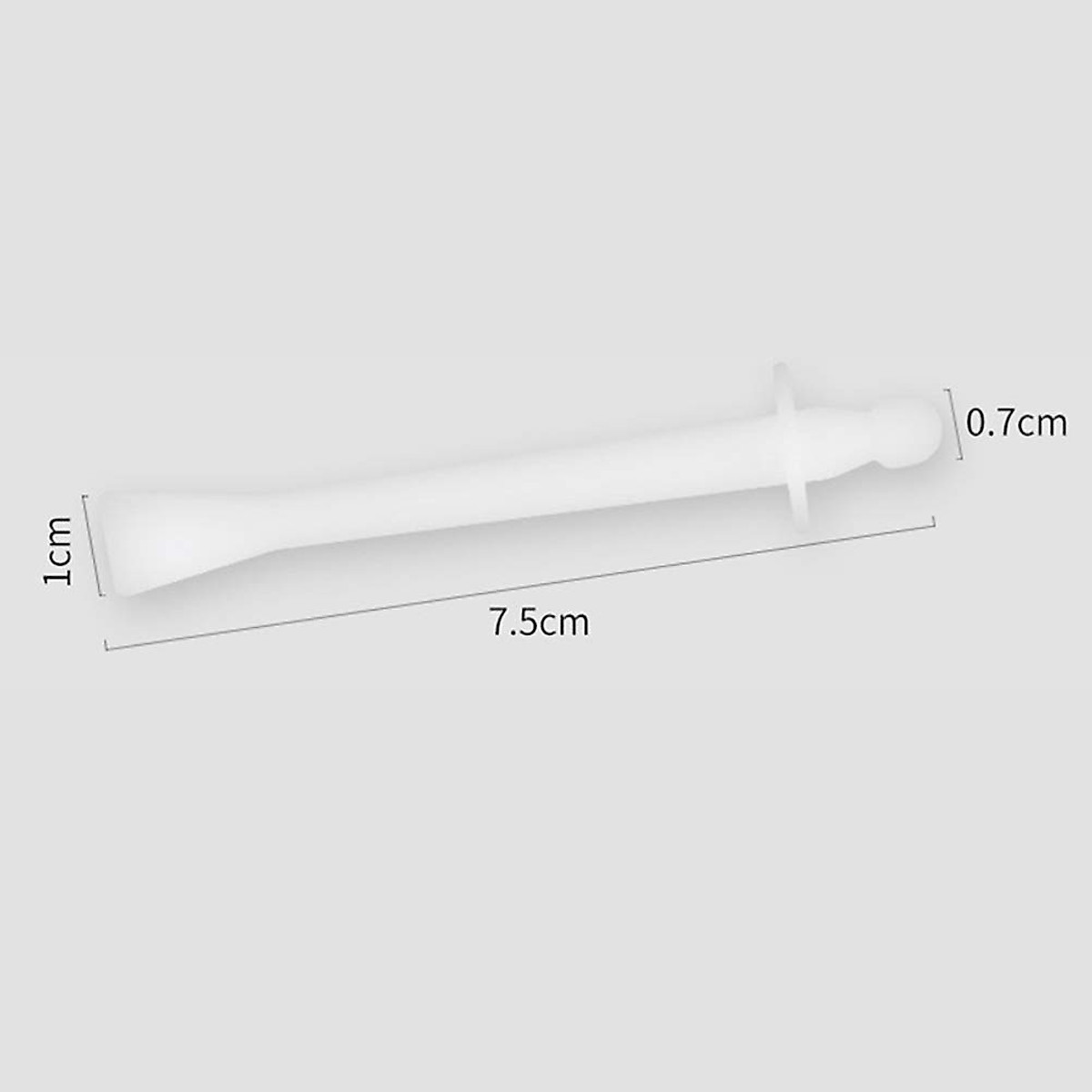 Healifty 10pcs Nose Wax Applicator Sticks Nose Wax Sticks for Adults (White)