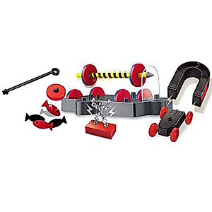 4M Magnet Exploration from STEAM Powered Kids, Transform This Super Magnet Set to Perform Fun Experiments and Games, Over 20 Games and Experiments Included, Ages 8+