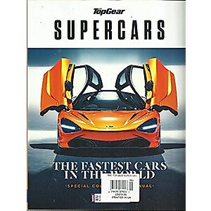 BBC TOP GEAR MAGAZINE, THE FASTEST CARS IN THE WORLD ISSUE, 2017 ISSUE # 18