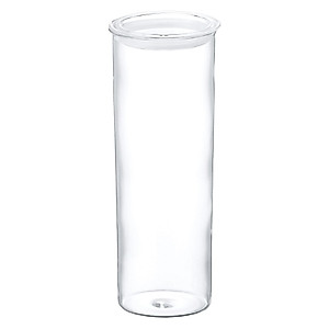 KINTO CAST 8494 Pasta Canister, 4.1 x 11.4 inches (105 x 290 mm), Heat Resistant Glass, Storage Container, Microwave and Dishwasher Safe