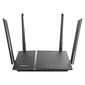 D-Link WiFi Router AC1200 High Power Gigabit Ethernet Dual Band Mesh Wireless Internet for Home Gaming Parental Control Wi-Fi (DIR-1260)