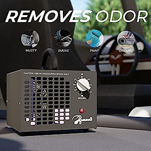 Mammoth 10,000mg Ozone Generator, Ozone Machine Odor Removal - Air Purifier for Odors in Home, Car, and Large Rooms (10,000mg)