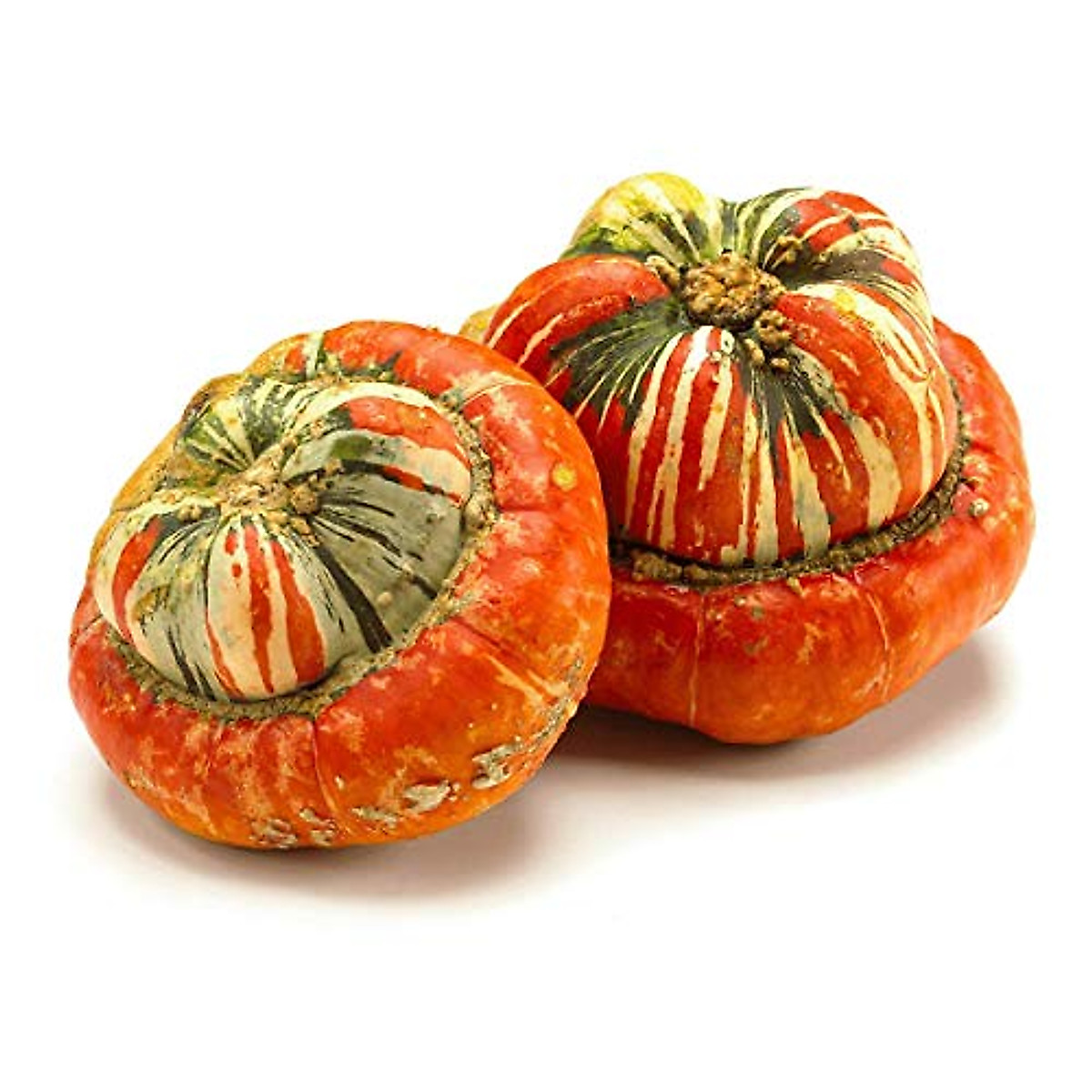Turks Turban Gourd Squash Seeds for Planting, 25+ Heirloom Seeds Per Packet, (Isla's Garden Seeds), Non GMO Seeds, Botanical Name: Cucurbita Maxima 'Turban', Great Decoration or Gift