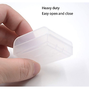 WAYLLSHINE Storage Case, Pack of 6 CR123A/16340 Battery Organizer, Environmental Protection Plastic Material, Portable, 6.0 Count