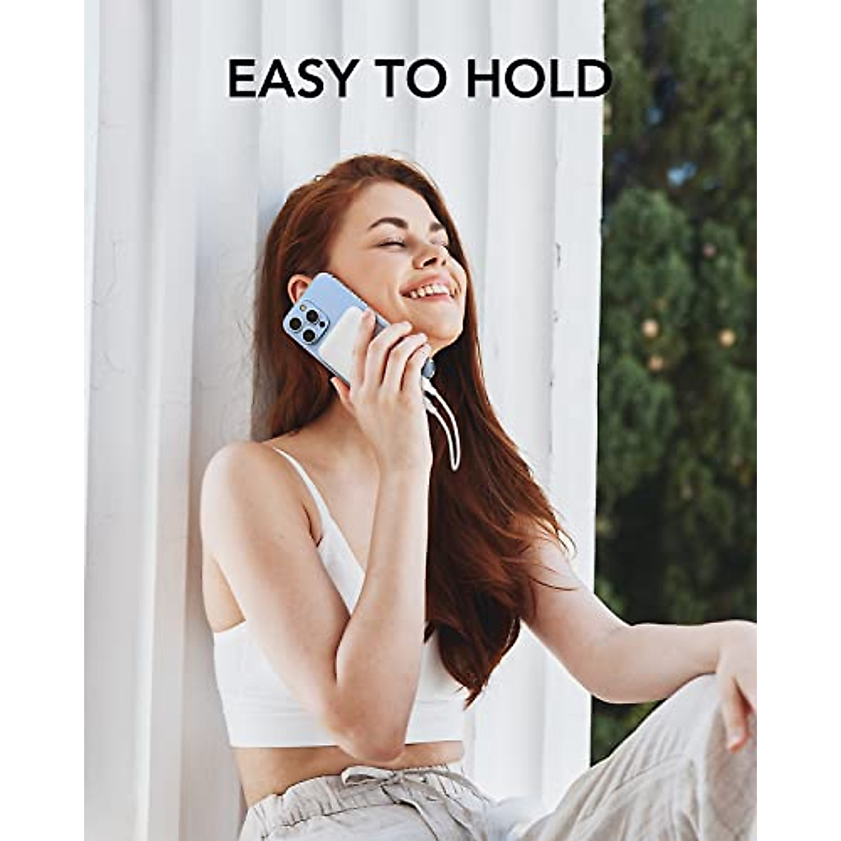 Charmast Small Portable Charger 10000mAh, 20W Mini Power Bank USB C Fast Charging, Ultra-Compact Slim Battery Pack LED Display, Travel Essentials Compatible with 15 14 13, Samsung Galaxy, iPad