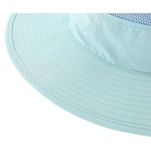 Home Prefer UPF50+ Mens Sun Hat Wide Brim Fishing Hat Airy Womens Bucket Hat UV Protection Hat for Mens Womens Beach Safari Gardening Golf Aqua
