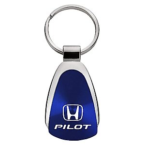 Au-TOMOTIVE GOLD Tear Drop Key Chain for Honda Pilot (Blue)