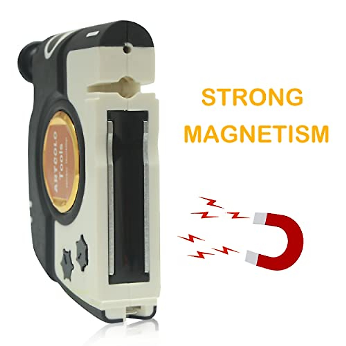 ARTCOLO 1 PCS Magnetic Plumb Bob Kit - 15 oz(425g) Plum Bob With 26 ft(8m) Automatic Stretching String,2 Pencils, Pencil Sharpener