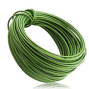 Plant Ties 65.6 Feet, All-Purpose Garden Wire Ties, Plant Wire, Soft Twist, Green Coated Twist Plant Ties, Green Plant Ties, Plant Twist Ties for Plant Support, Home & Office