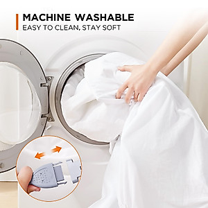 Westinghouse Heated Mattress Pad Queen, Comfortable Electric Mattress Pad with 10 Heating Settings & 1-12 Hours Auto Shut Off, Fit Up to 17" Deep Pocket, Queen Size 60"x80"