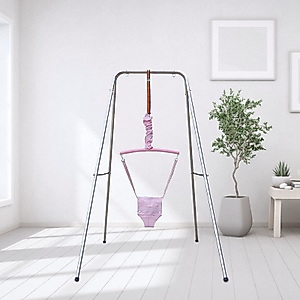 CargoTi Baby Jumper with Stand Baby Bouncer Easy Set-Up Baby Exerciser for Active Babies Suitable for Indoor and Outdoor Natural