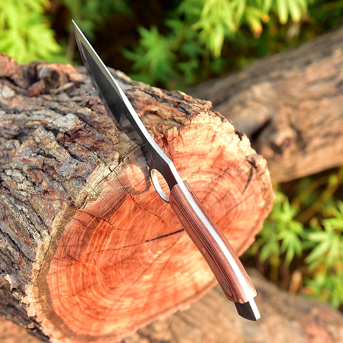 Poshland TR-2153 Custom Handmade high Carbon Steel Tracker Knife - …