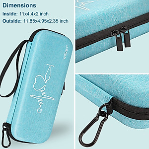 MEUUT 15 pcs Stethoscope Case Kits, Perfect Nurse Gift Include Stethoscope Case, Penlights with Batteries, Medical Scissor, Bandage Wraps, Badge Holders for Nursing Student Essentials