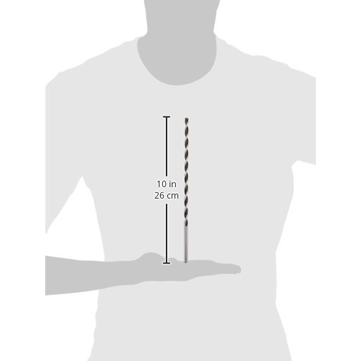 Fisch FSF-328537 Pt. Drill, 1/4" x 250mm