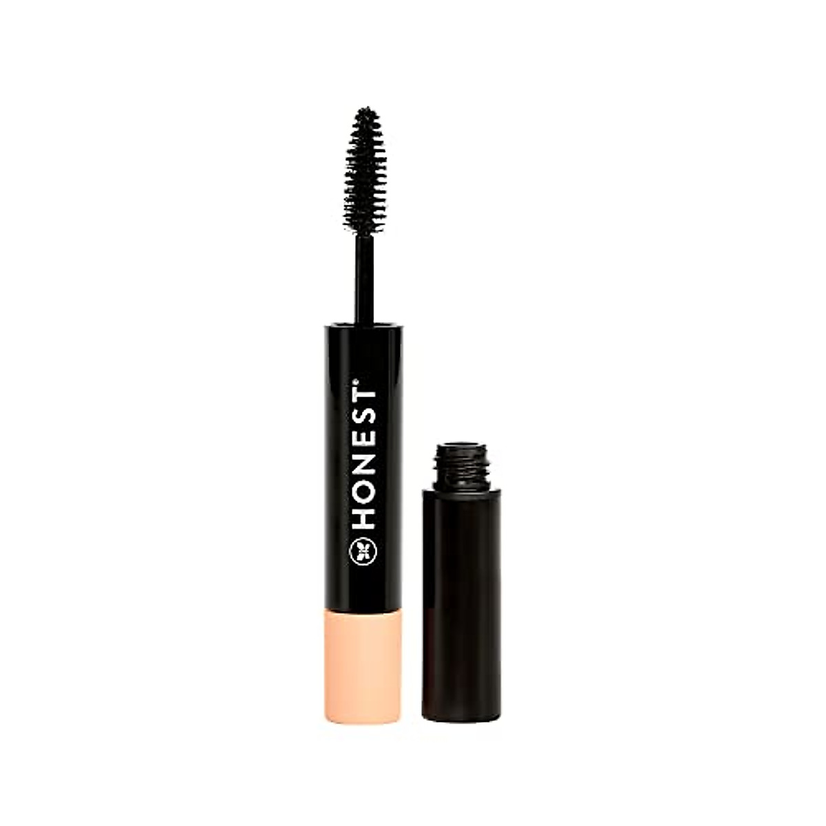 Extreme Volume Mascara + Bold Lash Primer with Castor Oil | 2 in 1 Clean Mascara + Primer | Maximum Volume + Curl | Vegan & Cruelty Free | Mascara: 0.20 fl. oz., Primer:0.07 fl.oz. .