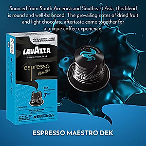 Lavazza Variety Pack Aluminum Espresso Capsules Compatible with Nespresso Original Machines Variety Pack (Pack of 60),Value Pack, 6 Packs of 10 single serve Aluminum Nespresso pods