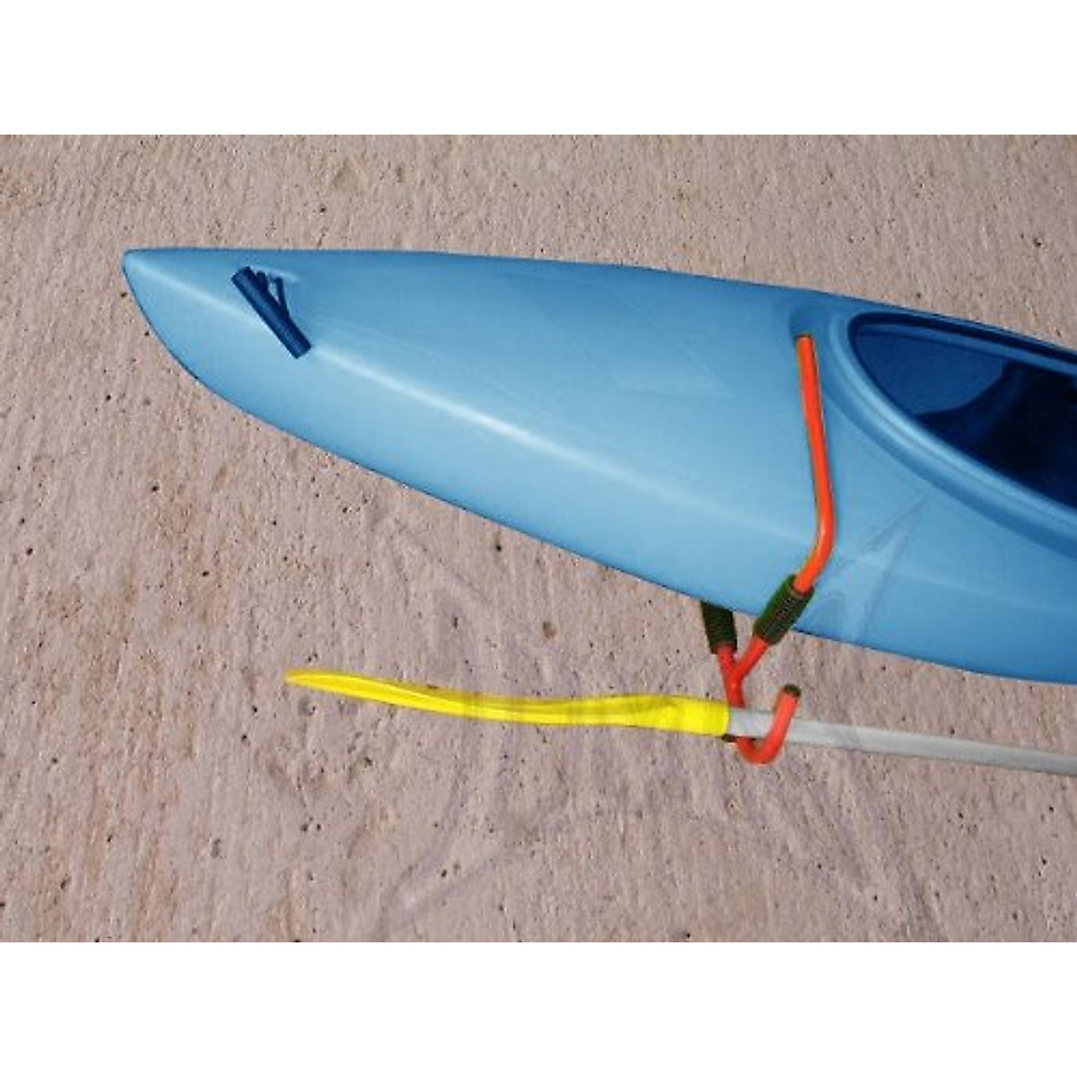 GZYF Steel Kayak Ladder Wall Mount Storage Rack Bike Surfboard Canoe Folding Hanger