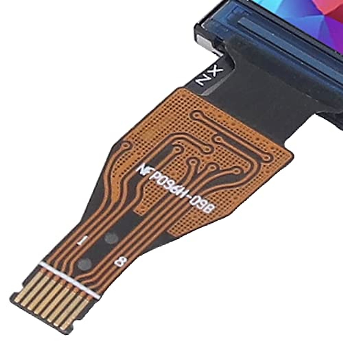 Tgoon 80x160 Resolution IPS Display Module, Non Radiation Quick Response Small Power Consumption Compact SPI Interface Bright IPS Display Module for Controller Board