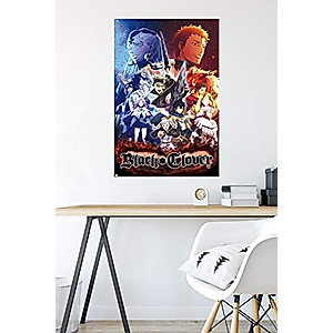 Trends International Black Clover - One Sheet Wall Poster, 22.375" x 34", Unframed Version