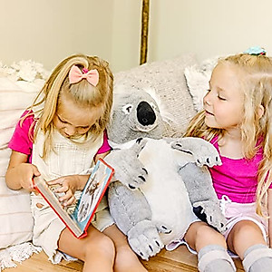 Melissa & Doug Lifelike Plush Koala Stuffed Animal (13.5W x 14H x 12D in)