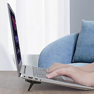 YuCool 2pcs Mini Laptop Stand, Keyboard Riser Stand,for Desk Portable Laptop Stand Compatible