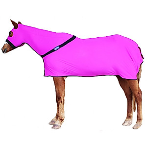CHALLENGER L Horse Horse Comfort Stretch Sleazy Full Body Sheet Neck 521MW03PK