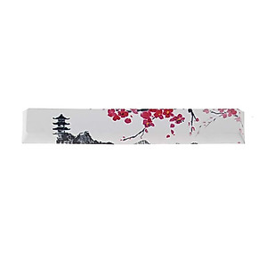 Y-QUARTER Replace SpaceBar Keycap PBT Five Sides Dye-Subbed Spacebar 6.25U Cherry Profile Space Bar Keycap for DIY Mechanical Keyboard gk64 gk61,Suit for Game Lover Gifts