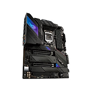 ROG Strix Z590-E Gaming WiFi 6E LGA 1200(Intel 11th/10th Gen) ATX Motherboard (PCIe 4.0, 14+2 Power Stages, DDR4 5333+, Dual Intel 2.5 Gb LAN,Thunderbolt 4, 4xM.2/NVMe SSD and Aura RGB) (Renewed)