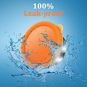 8 Pack Salad Dressing Container To Go, Gencywe 1.6oz Stainless Steel Condiment Cup, Condiment Containers with Lids, Reusable Small Containers with Silicone Lids, Leakproof Dipping Sauce Cups for Lunch