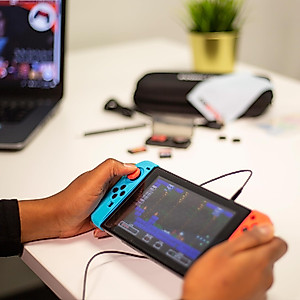 Starter Kit Accessories 14 pcs - Complete Bundle Set Compatible for Nintendo Switch Case Gaming Console