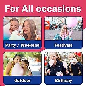 3.25lb -Cotton Candy Floss Sugar (2 Pack)- Pink Vanilla and Blue Raspberry