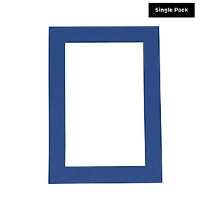 11x14 Mat Bevel Cut for 8.5x11 Photos - Acid Free Bottle Blue Precut Matboard - For Pictures, Photos, Framing - 4-ply Thickness