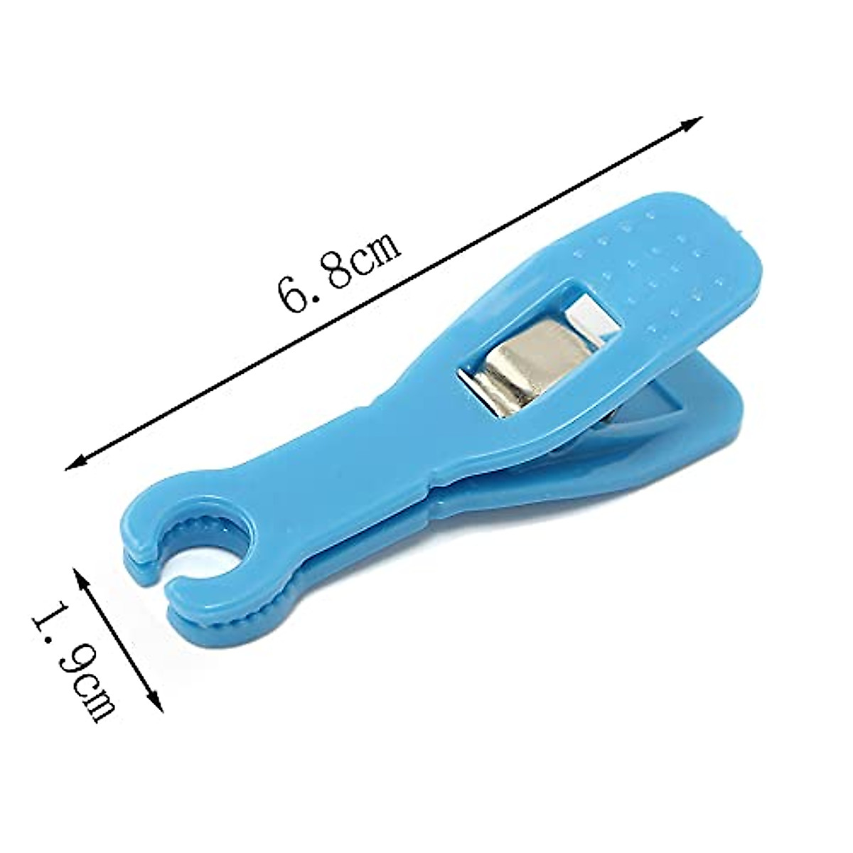 10 Pcs Disposable Body Piercing Clamps, Body Piercing Needle Slot Forceps Clamp Clip for Hemostatic Forceps Ear Nose Lip Navel Body Piercing Supplies