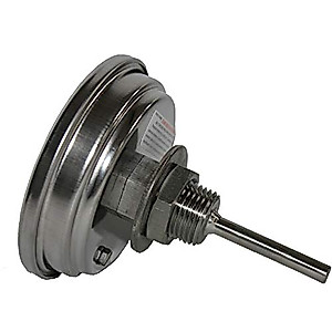 River Country 3" 'Night Glow' (RC-T3G) Premium BBQ, Grill, Smoker Thermometer Temperature Gauge (50-550)