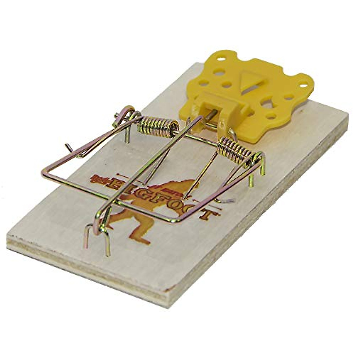 JT Eaton Little BIGFOOT® Mouse Size Wooden Snap Trap with Expanded Trigger, Retail Pack