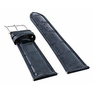 Ewatchparts 19MM NEW LEATHER WATCH BAND STRAP FOR IWC PILOT PORTUGUESE TOP GUN PORTOFINO